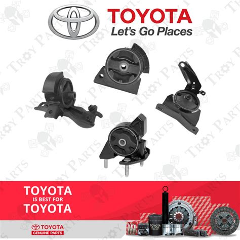 1pc Original Toyota Engine Mounting Set For Toyota Corolla Ae101