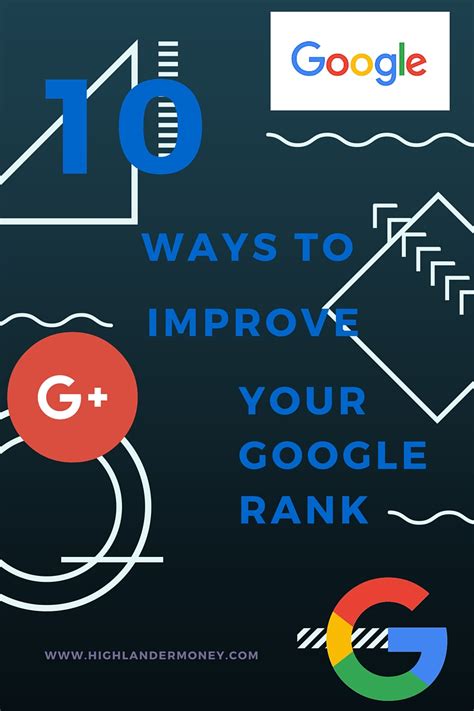 Ways To Improve Your Google Rank Highlander Money