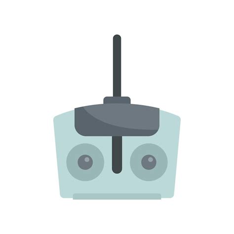 Premium Vector Drone Remote Control Icon Flat Illustration Of Drone
