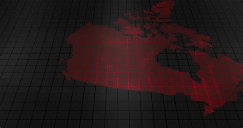 Futuristic Red Digital Ominous Map Stock Footage Video Royalty Free Shutterstock