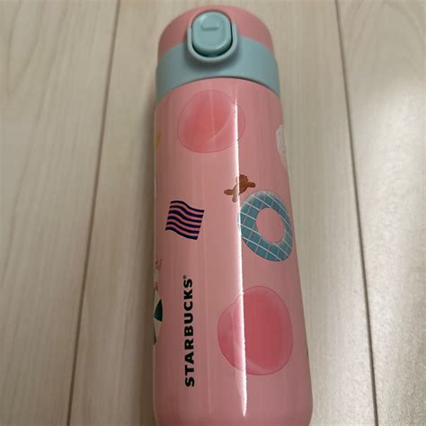 スタバ 2023 ピーチ サマー ステンレスボトル ピーチフルパラダイス 381ml 水筒 ボトル ピンク 桃 新品｜paypayフリマ