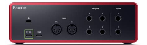 Wie Kann Ich Verhindern Dass Das Usb Symbol Auf Der Vorderseite Meines Scarlett 4i4 4th Gen Rot