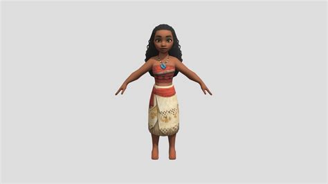 Moana 3d Model By Chill Guy Alexgaming64 [884ddb3] Sketchfab