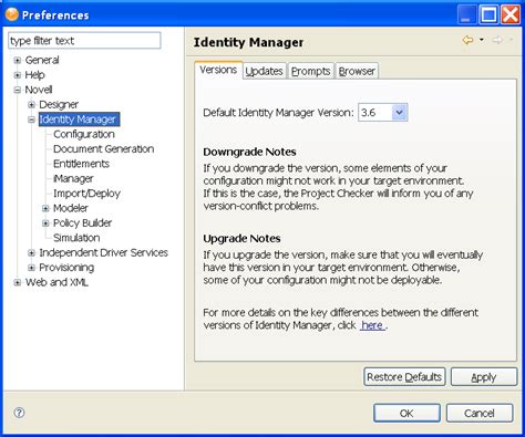 Novell Doc Designer 3 0 1 For Identity Manager 3 6 Administration