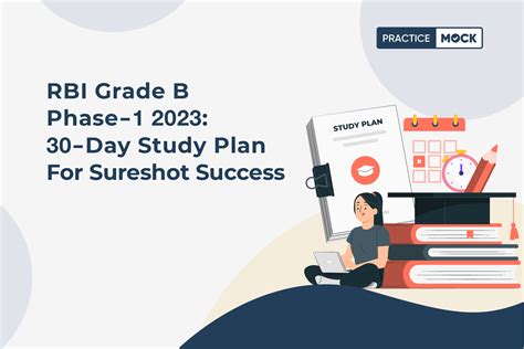 Rbi Grade B Phase 1 2023 1 Month Study Plan Practicemock