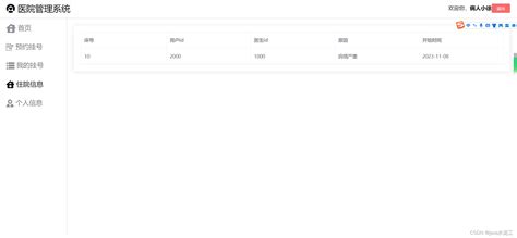 Java项目医院管理系统javaspringbootmavenmybatisvue Element Plusmysql