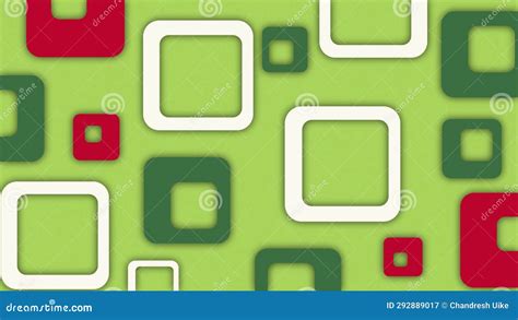 Simple Classy Moving Colorful Squares On Minimal White Background Stock Video Video Of