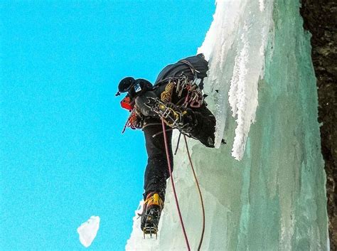 Eisklettern mit Bergführer im Allgäu