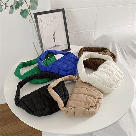 큐니걸스 6컬러 구름사각 미니퀼팅백