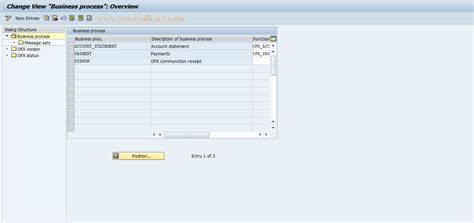 Obofxtech Sap Tcode Ofx Technical Customizing