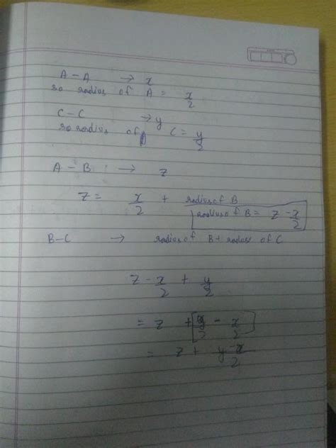 Jiven A A Bond Length X C Cbond Length Y And Then B C Bond