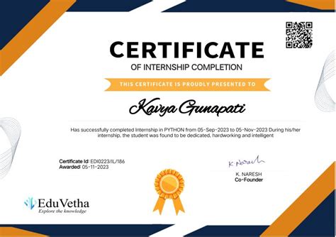 Kavya Gunapati On Linkedin Python Eduvetha