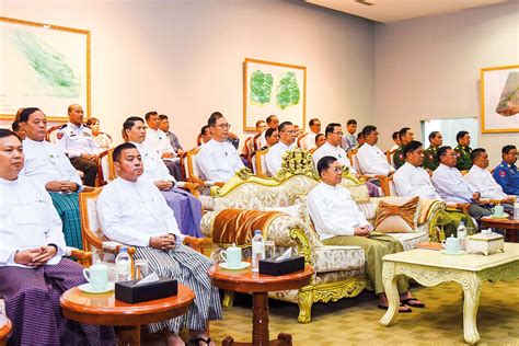 Sac Chairman Pm Senior General Min Aung Hlaing Attends Opening Of 58th