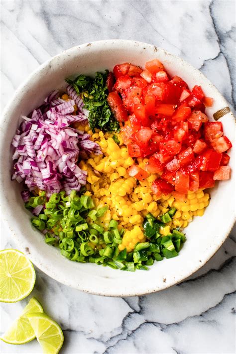 Corn Salsa Skinnytaste Einfachbackenvip