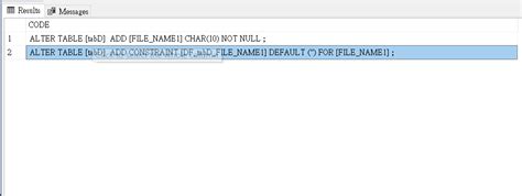 Mssql Ms Sql Transact Sql 產生大量新增、修改、刪除欄位 的 執行語法範本 Steven玄