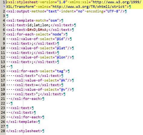 Extracting Details Coordinates Of The Mapping Data Osm Help