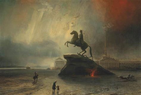 Генриетта Гюден (1825 – 1892) – "Медный всадник". / медный всадник ...