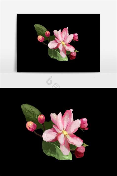 鲜花元素PNG 鲜花元素PNG素材 包图网