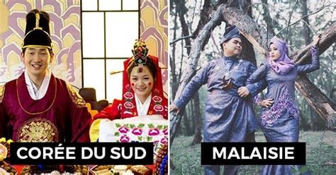 Découvrez à quoi ressemblent les tenues traditionnelles des mariés dans le monde