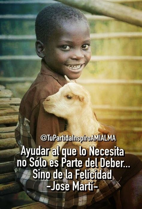 Ayudar al que lo Necesita no sólo es parte del Deber sino de la