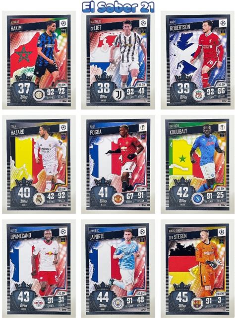 Colección De Match Attax 101 2020 21 Topps El Saber 21