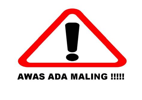 Awas Ada Maling Pdf