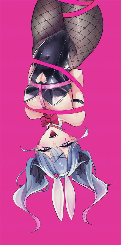 Hatsune Miku Vocaloid And 1 More Drawn By Basedkawaii Danbooru