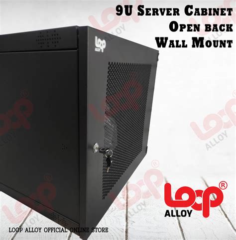 Loop Alloy 6u 9u 12u Hi Quality Material Wall Mount Server Rack