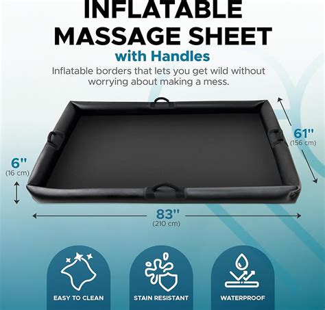 Inflatable Massage Sheet Self Inflating Pvc Indonesia Ubuy