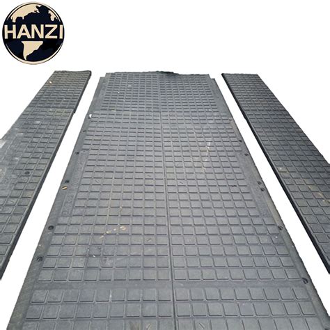 Railroad Crossing Crane Rail Pad Railway Rubber Insert For Crossing