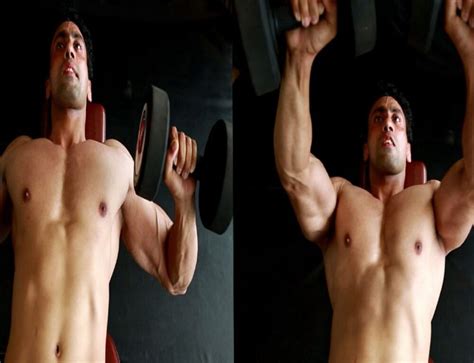 Dumbbell Floor Chest Press Exercise Guide Parambodyfitmind