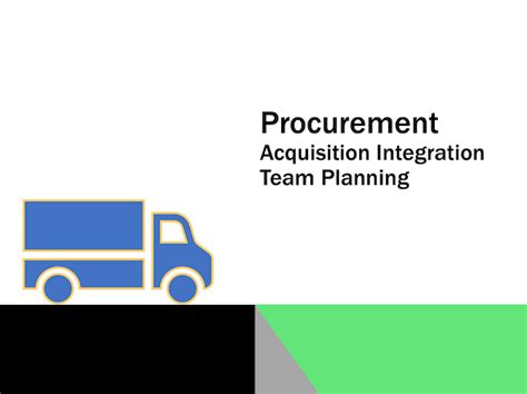 Procurement Manda Timeline Goals Risks