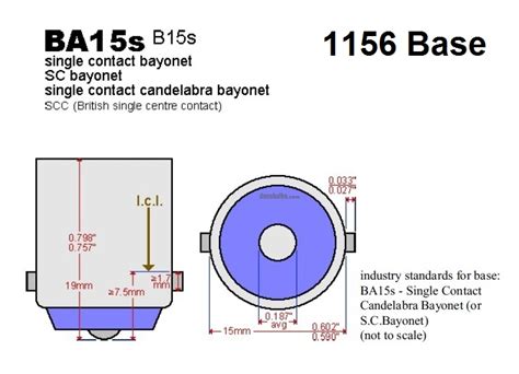 Ge 303 Led Replacement Ba15s Base G8 Sc Bayonet 3 4