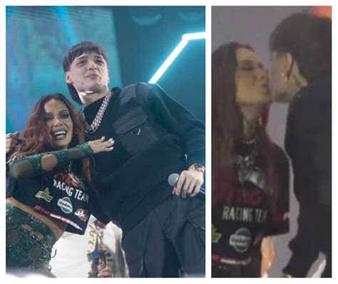Peso Pluma Habla De Su Relación Con Anitta Tras Su Beso En Tecate Pal
