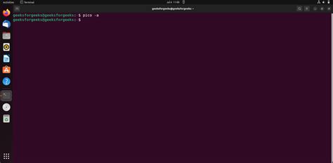 How To Install Alpine Pico On Ubuntu Geeksforgeeks