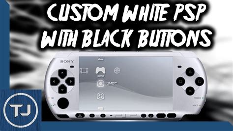 Customising My White PSP Adding Black Buttons YouTube