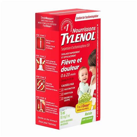 Tylenol 泰诺 Infants 葡萄口味 婴儿感冒发退烧止痛滴剂（15毫升）58折 607加元！加拿大打折网