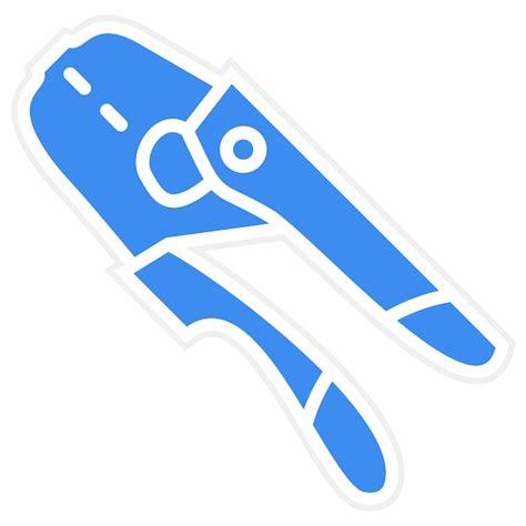 Premium Vector Crimping Icon Style