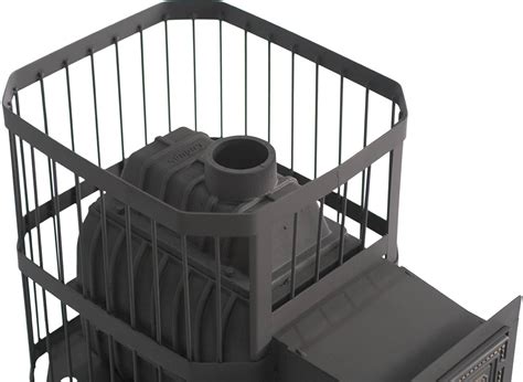 Печь банная чугунная Сибирь 24 Универсальная чугунная дверца сетка купить в Новосибирске