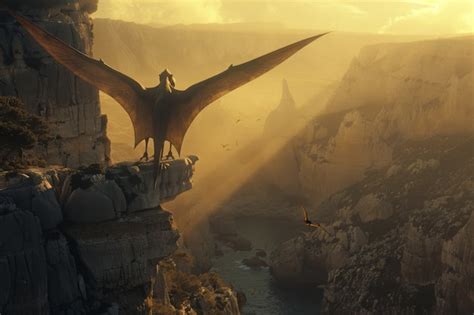 Pterodattilo In Natura Immagine Generata Dall Ia