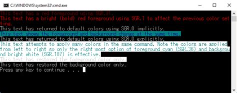 Sgr Foreground Color Is Not Properly Reset After The Scrollbar Appears · Issue 13322