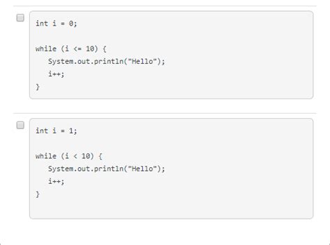 Solved Question 1 1 Pts Which Of The Following Loops Will Chegg Com