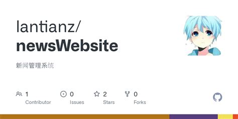 Github Lantianz Newswebsite