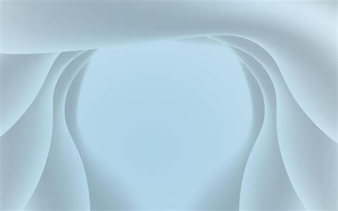 Premium Vector Gradient Cyan Background With Wavy Shapes