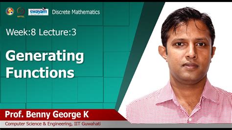 lec 29 generating functions youtube