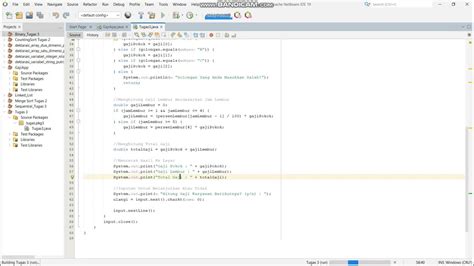 membuat program sederhana menggunakan operator if dan array dengan