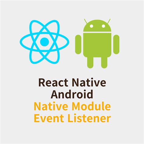 React Native Android Native Module Event Listener 만들기
