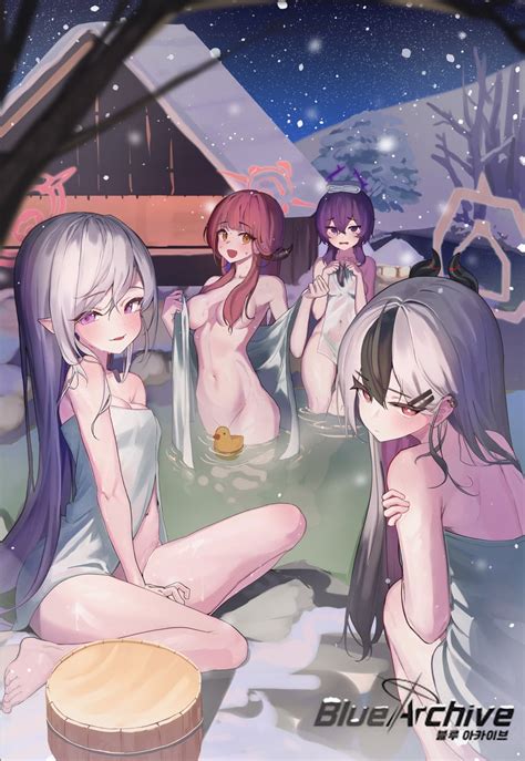 Aru Mutsuki Kayoko And Haruka Blue Archive Drawn By Lovelyme