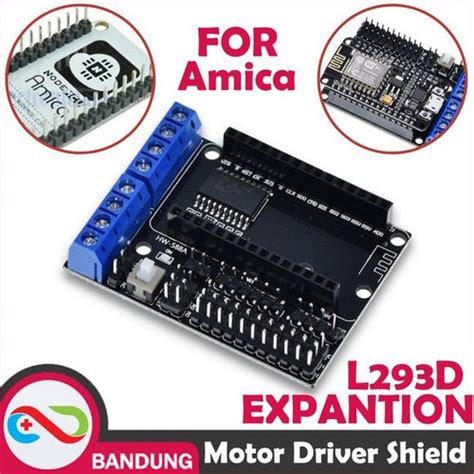 Jual CNC L293 L293D MOTOR DRIVER SHIELD FOR NODEMCU DOIT WIFI ESP8266