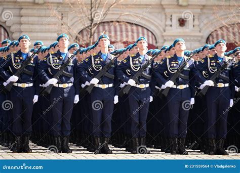 Cadets Of The Air Force Academy Named After Professor N E Zhukovsky
